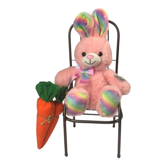 Kellytoy | Toys | Kellytoy Toy Pink Rabbit Bunny Plush Pastel Accent ...